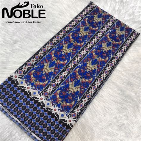 Jual Kain Batik Khas Kalimantan Barat Shopee Indonesia