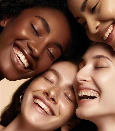 Premium Photo Diverse Group Of Women Smiling And Bonding Together