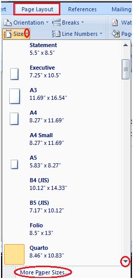 How To Change Page Size In Ms Word Ncert Books