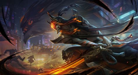 Samurai Master Yi Splash Art