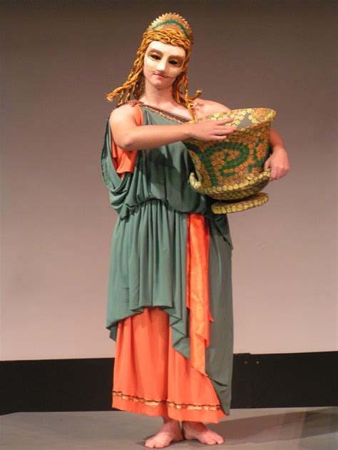 The Goddess Circe Mask And Costume Designed And Created By Jill Bowen For U Of H Production Of