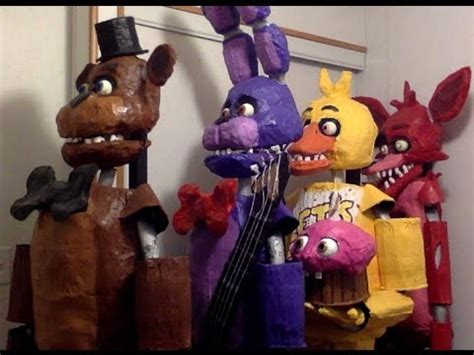 The Making Of My Five Nights At Freddy S Puppets YouTube