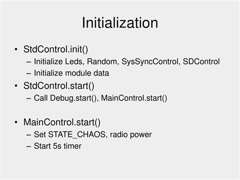 Sown Code Review Top Level Control Ppt Download