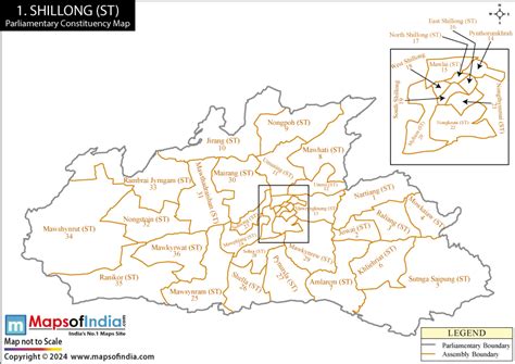 Shillong Election Result 2024 Parliamentary Constituency Map And