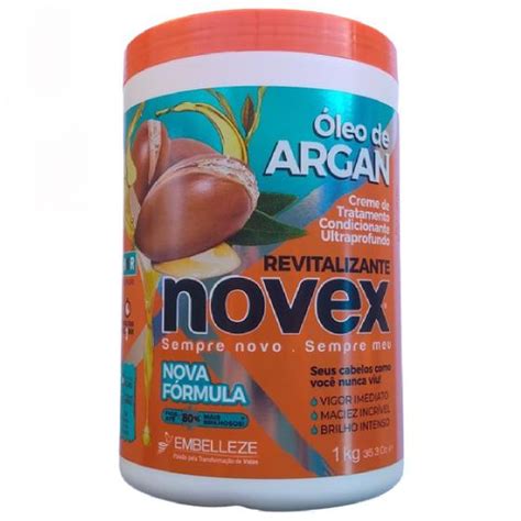 Creme De Tratamento Novex Óleo De Argan Ultraprofundo Embelleze 1kg
