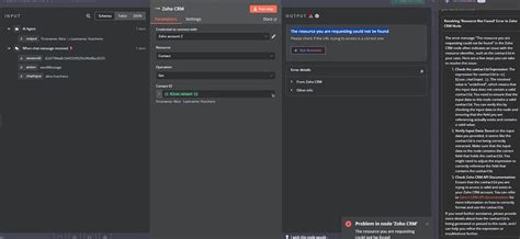 Crm Zoho Need Help Questions N8n Community