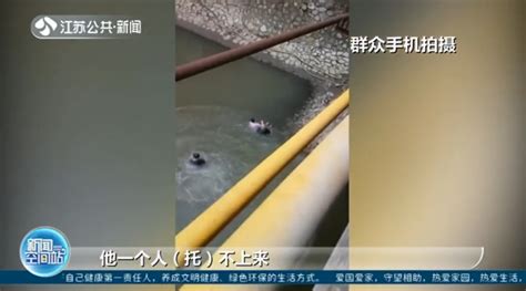 女子跳河后，俩大男人竟也跟着跳了下去上岸后惊觉：这水太臭了！