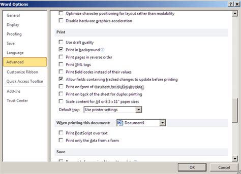 Fix Word Print Preview Is Ok But Print Output Is Wrong Word 2016