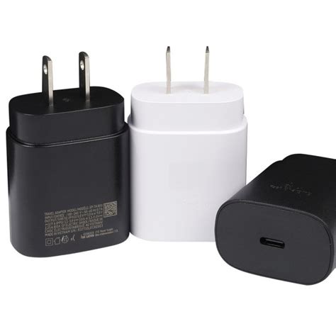 Us Charger Plug S23 Super Fast Adapter For Samsung 25W USB C Wall Charger And Type C Adapter Price