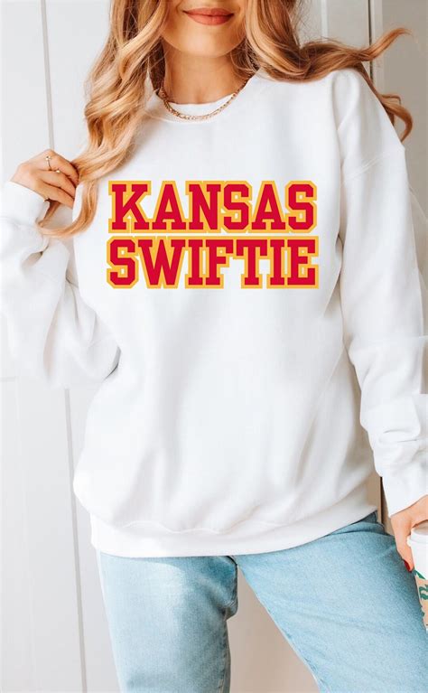 Kansas Swiftie Kansas City Chiefs Sweatshirt Nfl Travis Etsy
