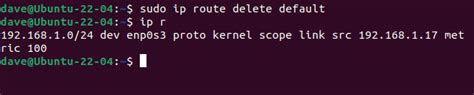 如何在 Linux 中设置默认网关