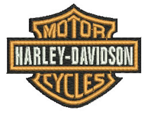 Harley Davidson Embroidery Design Digital For Machine Etsy