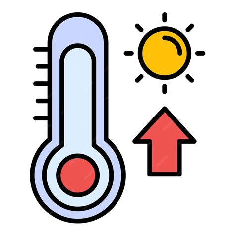 Premium Vector Thermometer Flat Illustration