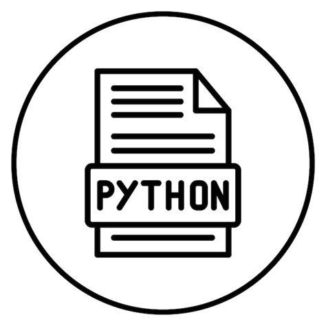 Premium Vector Python Icon Vector Image Can Be Used For Data Science