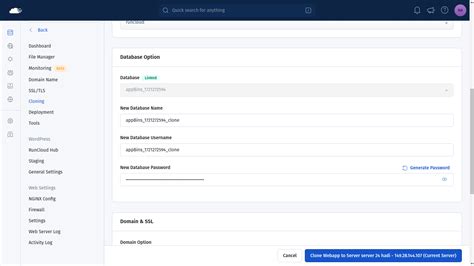How To Clone A Website On RunCloud RunCloud Docs