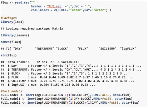 Which Is The Proper R Code For A Repeated Measures Mixed Model With