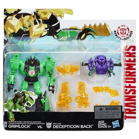 Hasbro Transformers Robots In Disguise 2 Pack Action Figures Grimlock