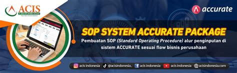 Paket Pembuatan Sop Sistem Accurate Software Accurate Dan Training