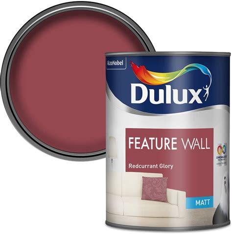 Dulux Feature Wall Matt Emulsion Paint For Walls And Ceilings