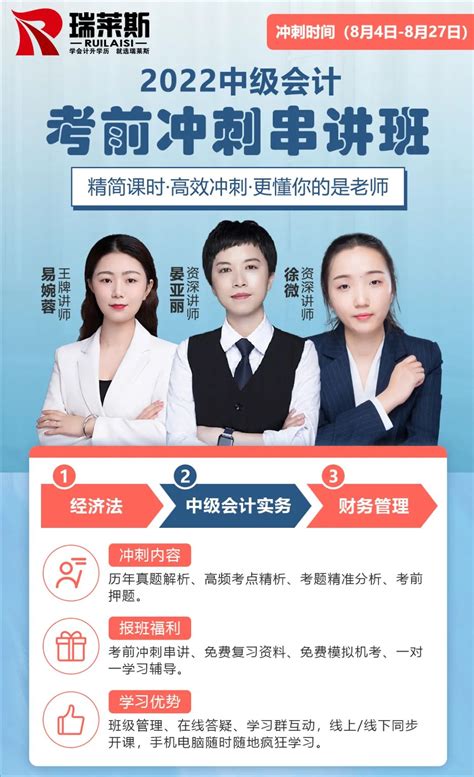 2022中级冲刺串讲班，免费赠送提分宝典，助你成功突围 知乎