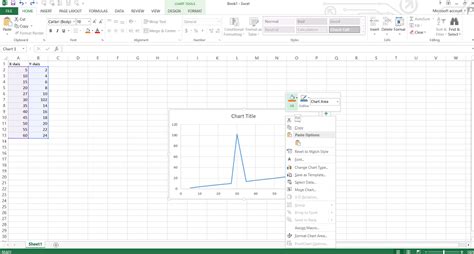 Plot X Y Coordinates Using Microsoft Excel