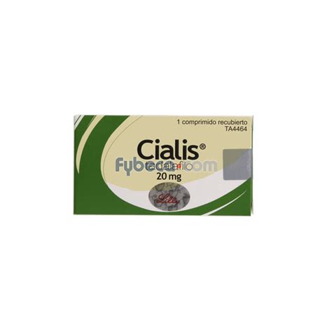 Cialis 20 Mg Blíster Unidad Fybeca