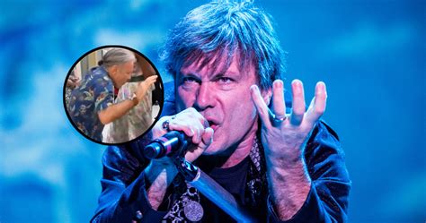 Bruce Dickinson Iron Maiden bawi się na weselu syna Król parkietu