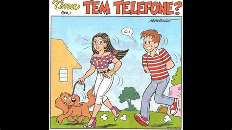 Tina Em Tem Telefone Gibis Do Rapha YouTube