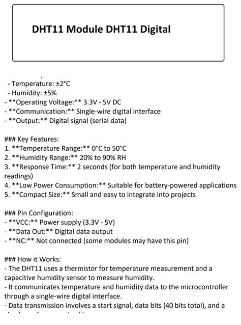 Dht11 Sensor Module At ₹ 70 Piece Pune Id 2854980608530
