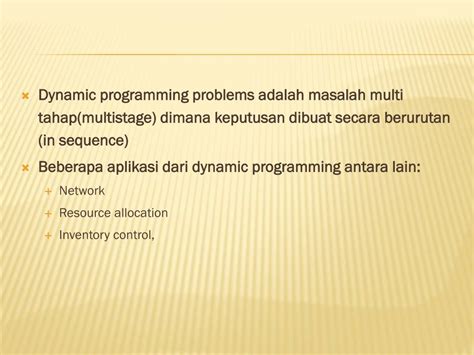 Ppt Deterministic Dynamic Programming Powerpoint Presentation Free