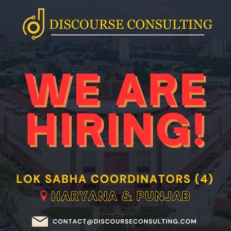discourse consulting on linkedin loksabha2024 politicalconsulting