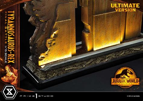 Tyrannosaurus Rex Final Battle Ultimate Version Statue By Prime 1