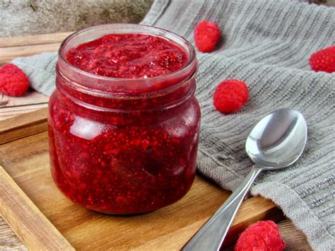 4 Ingredient Chia Raspberry Jam Joyful Balance
