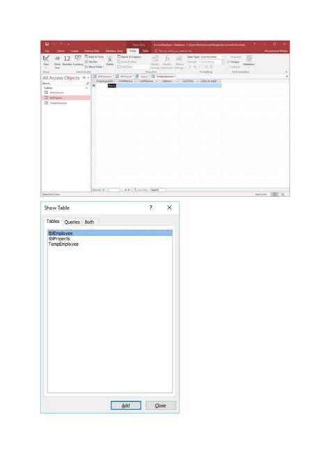 Solution Ms Access Action Queries Studypool