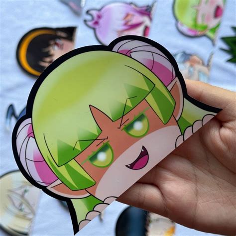 Welcome To Demon School Iruma Kun Clara Valac 1 Peeker Car Decal