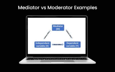 Mediator Vs Moderator Discover More About It With Examples