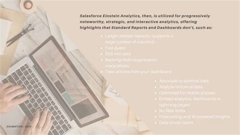 Salesforce B2b Commerce Einstein Analytics Dashboard Docmation Ppt
