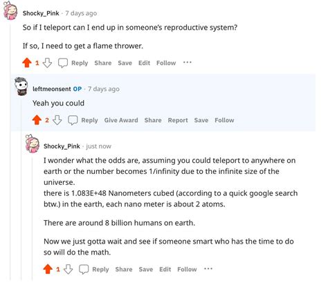 Fyi This Is If You Teleport To A Random Location Rsomeonedothemath