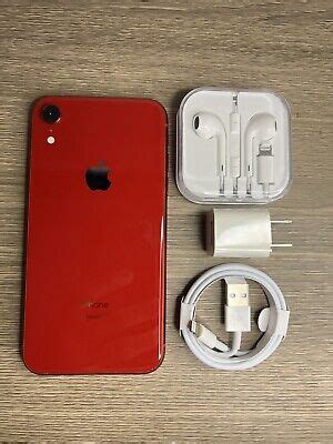 Apple IPhone XR Product Red 64GB Unlocked GOOD EBay