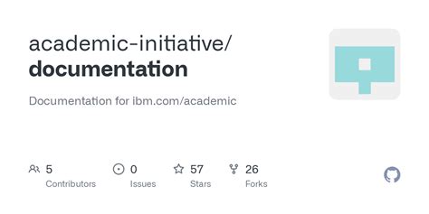 Documentation Readme Md At Main Academic Initiative Documentation