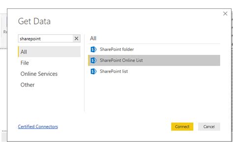 Reporting Using Power BI With SharePoint As Data Source