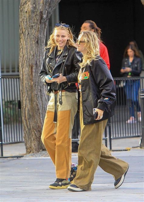 Cody Horn Arrives With A Friend At Lakers Playoff Game In Los Angeles
