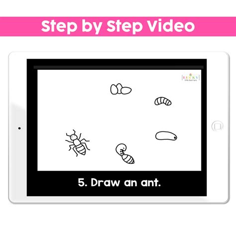 Digital Life Cycles Directed Drawings Following Directions Ant
