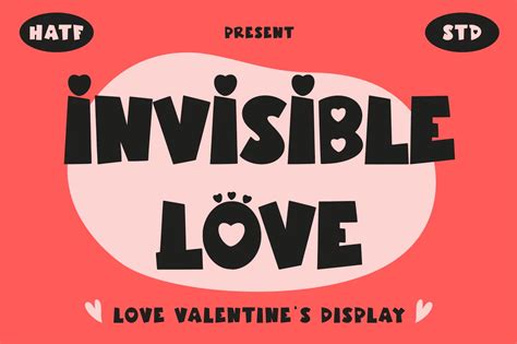 Invisible Love Regular Premium Font