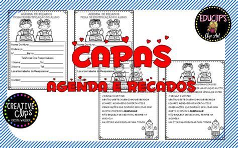Professora Juce Bilhetes Para O Caderno De Recados F5C Capas Para