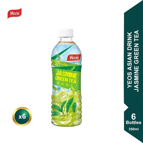 Yeos Asian Drink Jasmine Green Tea 6 X 350ml Kl And Selangor Delivery