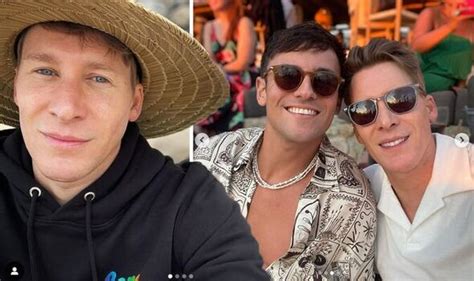 Tom Daleys Husband Dustin Lance Black Told To Shut Off Brain After