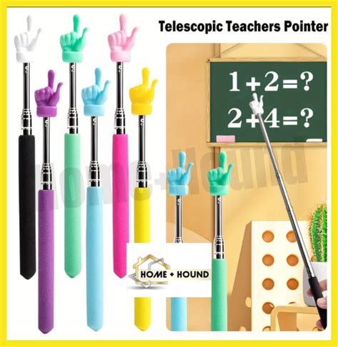 home hound kindergarten 1pcs telescopic teachers pointer rod finger