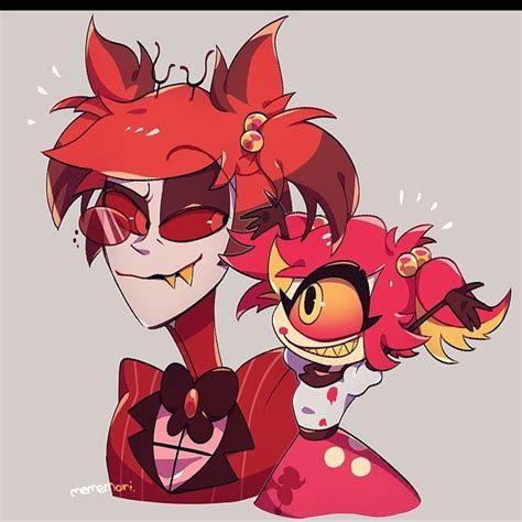 Hazbin Hotel Fanart Alastor And Niffty By Maruvillarejo On Deviantart