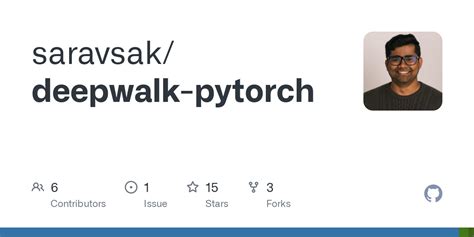 GitHub Saravsak Deepwalk Pytorch